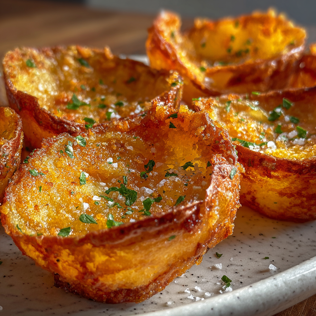 Crispy Deep-Fried Potato Skins