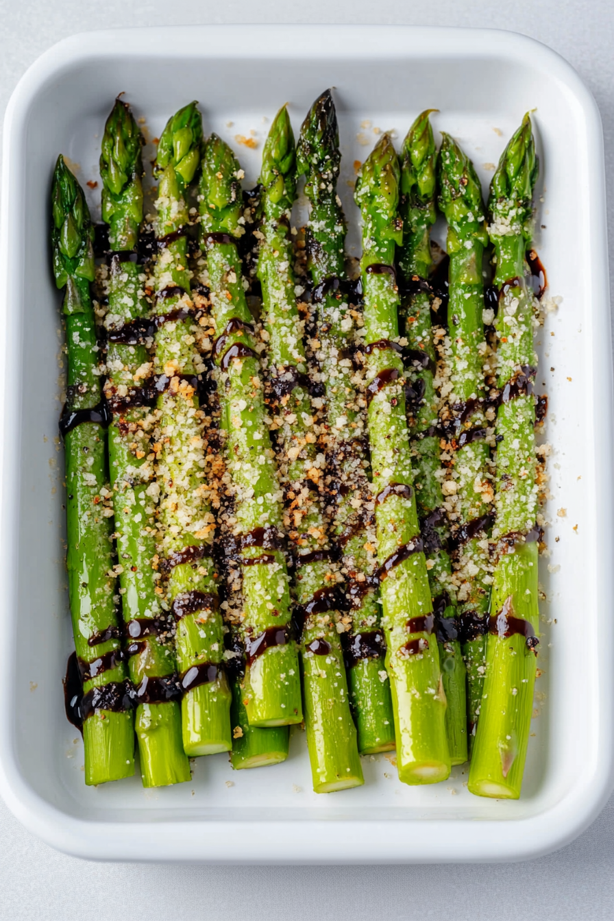 Easy Asparagus with Balsamic Glaze