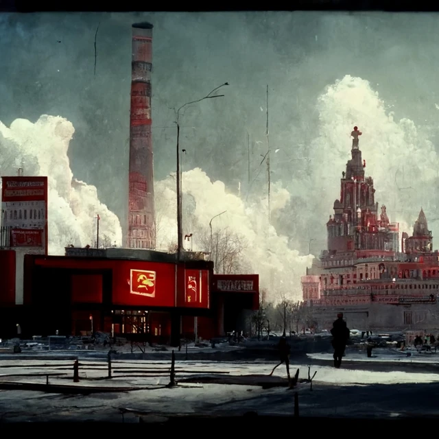 the most realistic image of the soviet union 8k | Midjourney