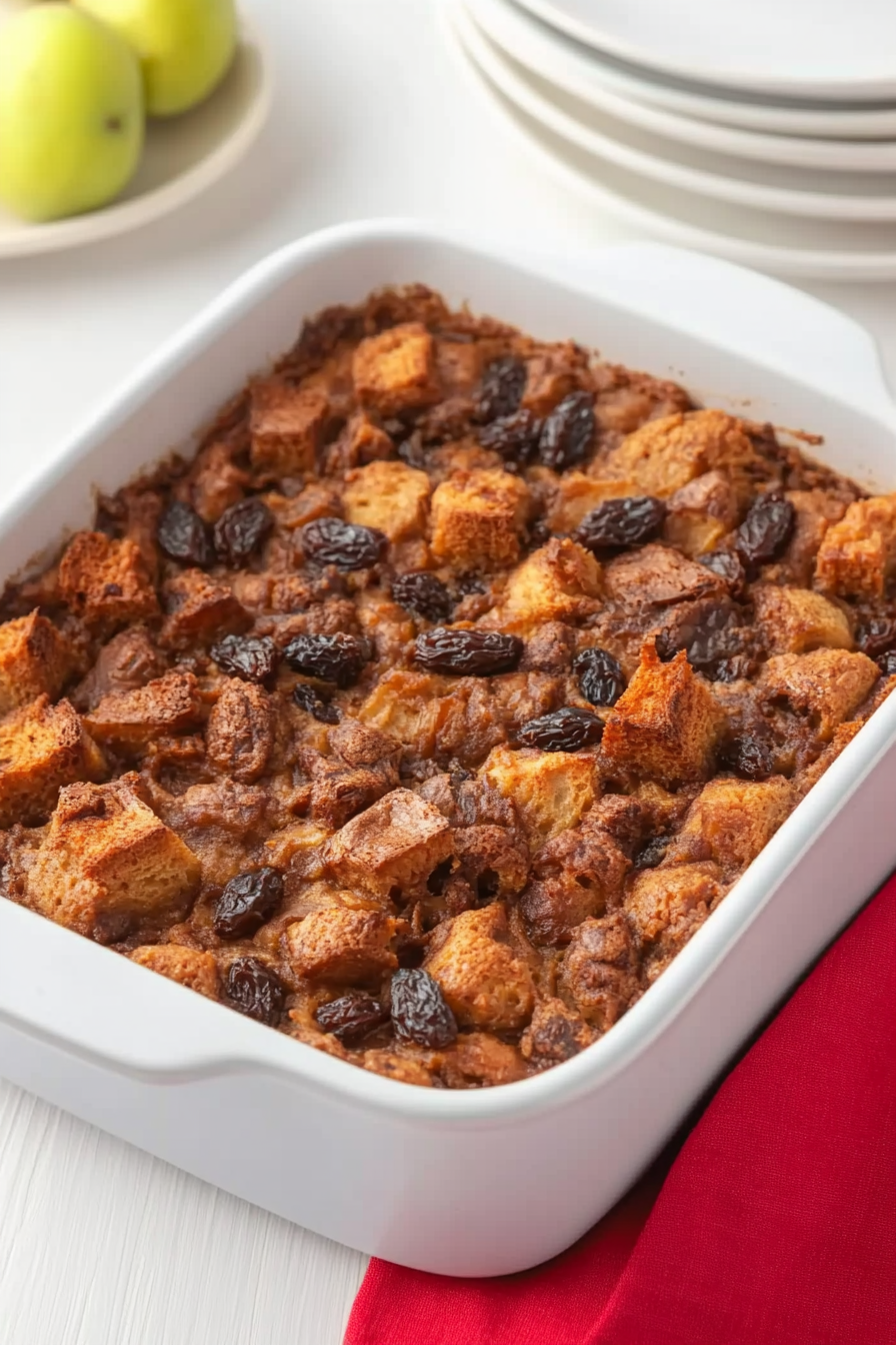 Quick Figgy Bread Pudding