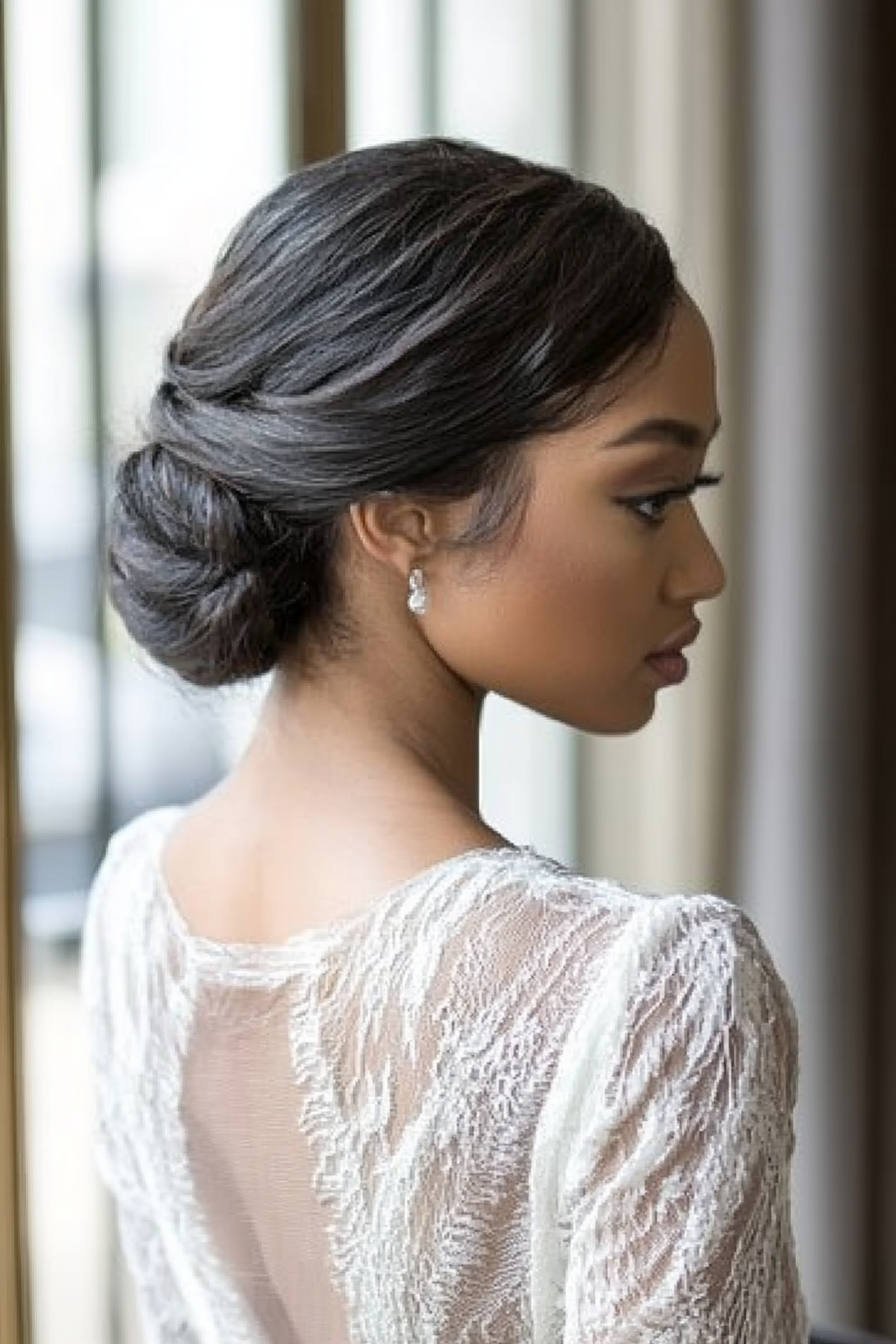 13+ Low Bun Hairstyles with Clean Elegant Everyday Appeal - Tress Nails