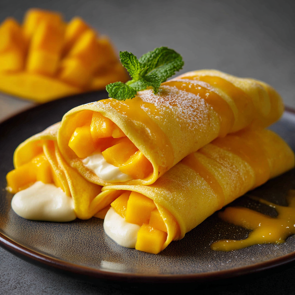 Mango Pancakes