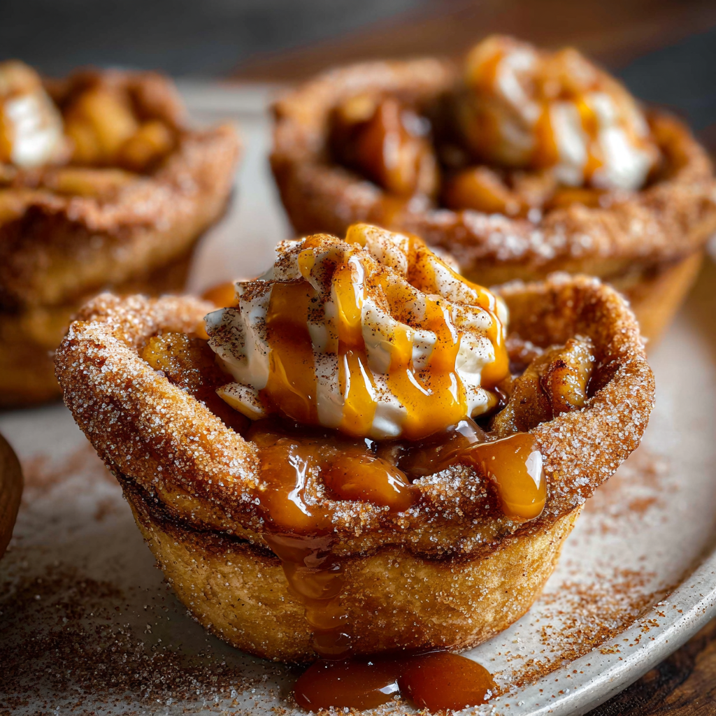 Churro Apple Pie Bowls
