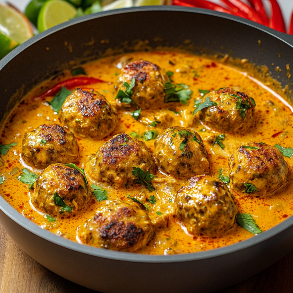 Why Flavorful Thai Chicken Meatball Curry Wins Hearts | Homemade Menus