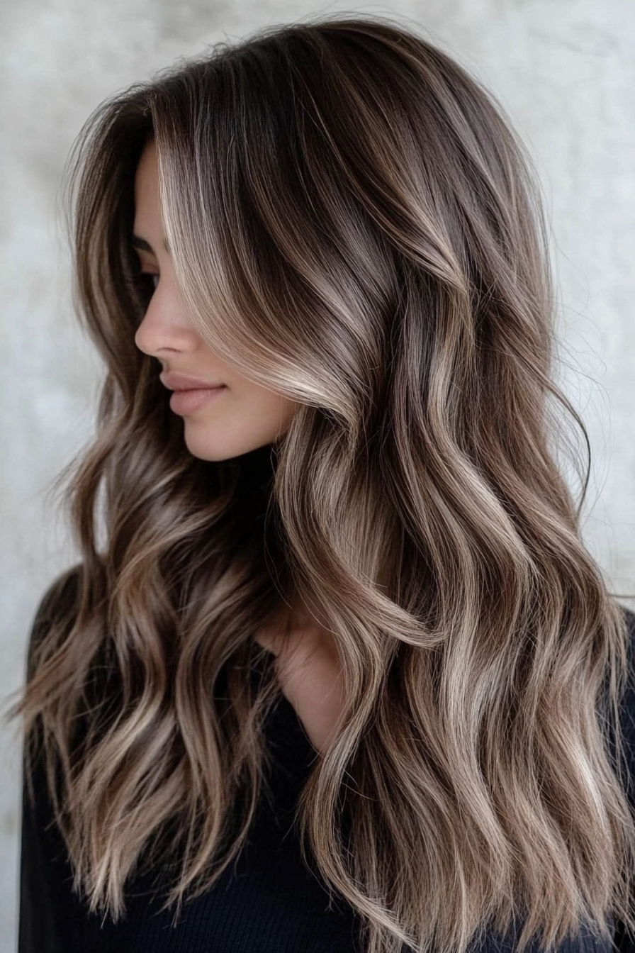 13+ Subtle Highlight Hair Ideas That Enhance Dark Hair Naturally - Glam ...