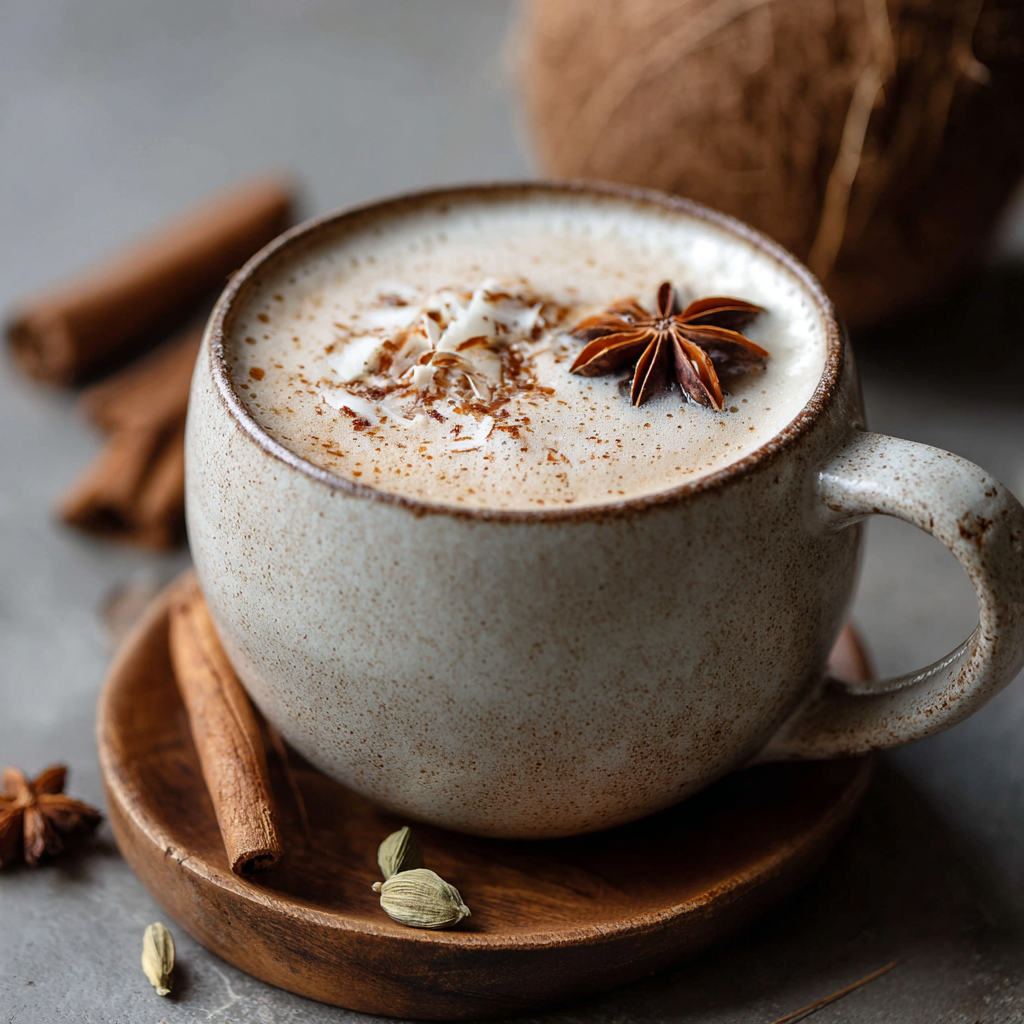 Creamy Coconut Chai - all moms recipes