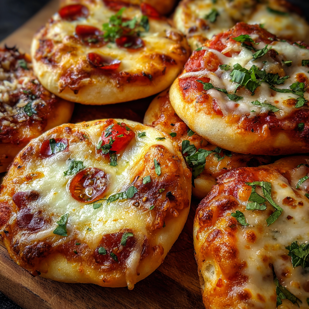 Easy Mini Pizzas