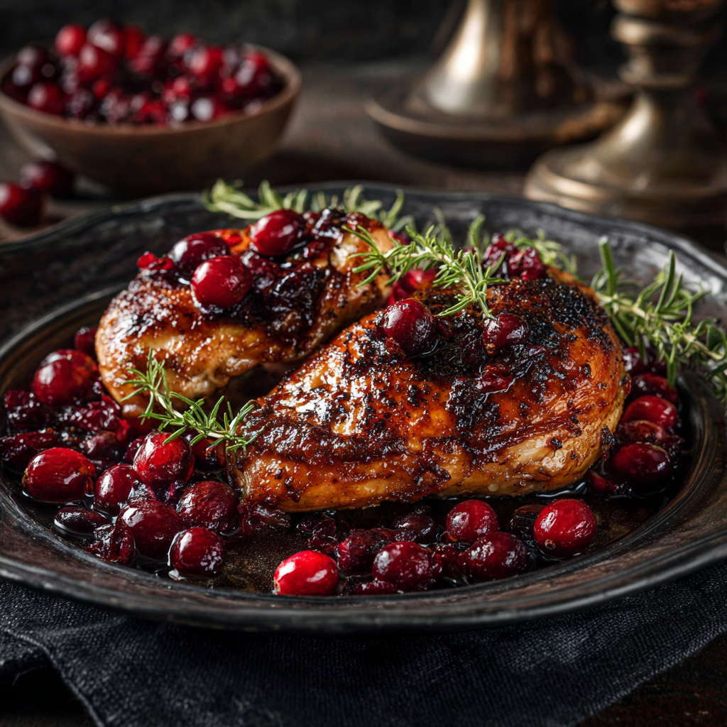Cranberry Balsamic Roasted Chickencranberry Balsamic Roasted Chicken Photos That Looks Breathtaking To Inspire Your Home Decoration