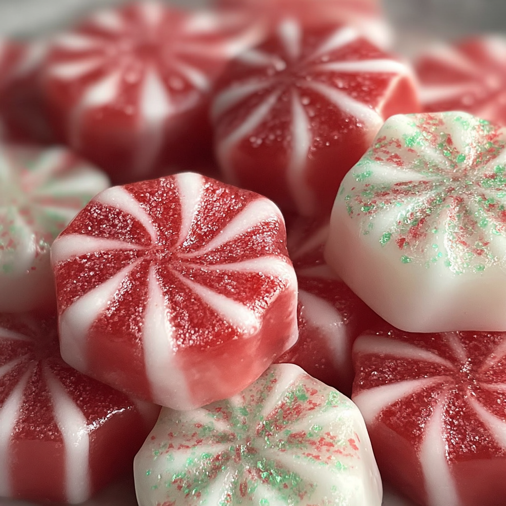 Soft Christmas Peppermints