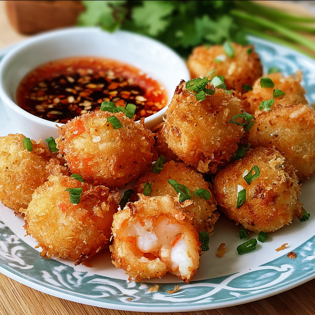 Crispy Shrimp Balls Recipe - all moms recipes