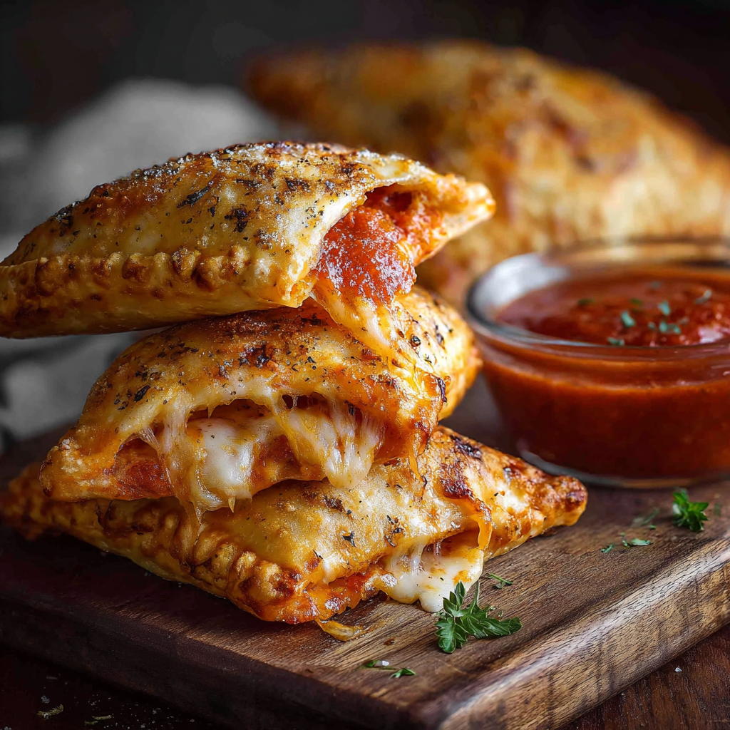 Easy Cheesy Pizza Pockets Recipe – Ellie Kitchen