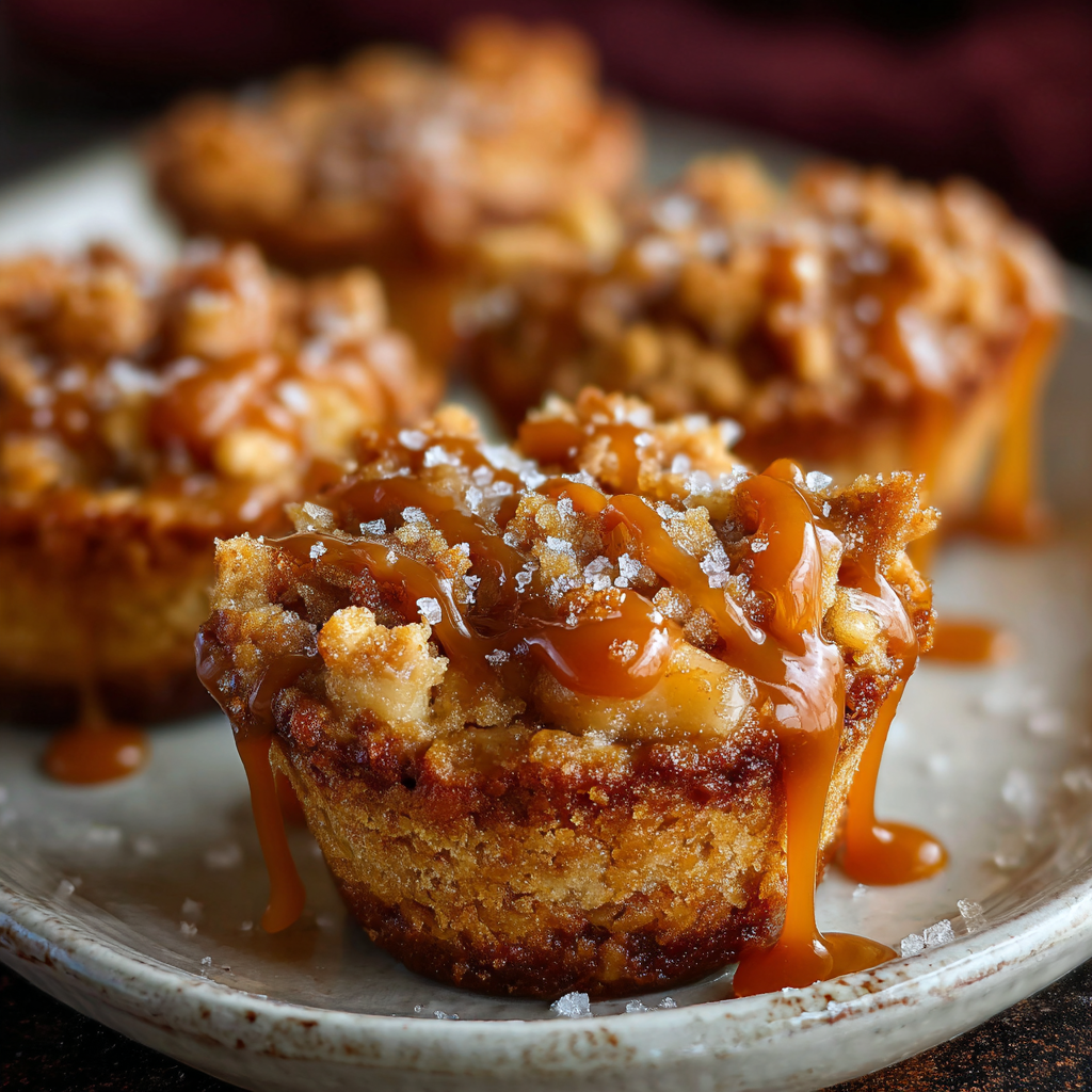 Salted Caramel Apple Cups | Homemade Menus