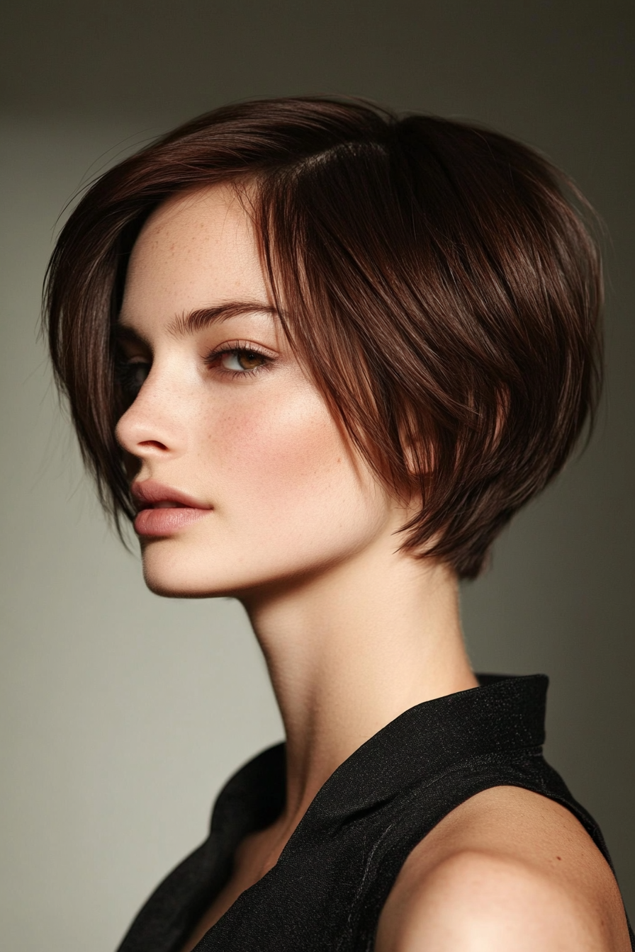 14+ Structured Short Haircuts with Soft Feminine Edges - Glam Hair Nails