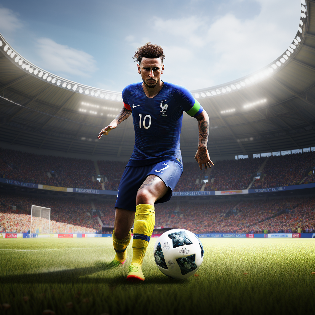 Fifa 23 Ai image generated by Midjourney - Picuki.ai