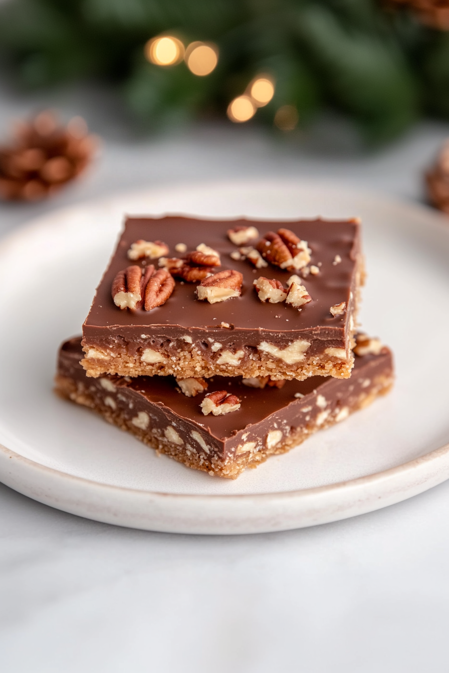 Easy Christmas Crackers Saltine Toffee Recipe