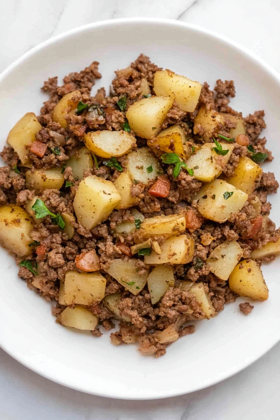 Best Ground Lamb with Potatoes Recipe
