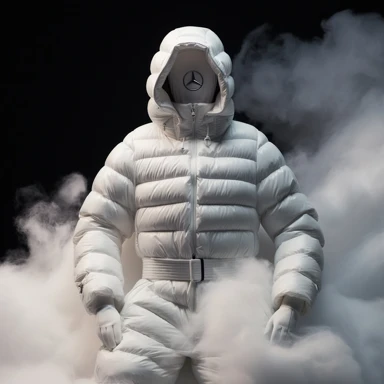Moncler Mercedes Ai image generated by Midjourney - Picuki.ai