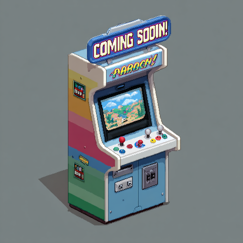 Retro Arcade Grid Project