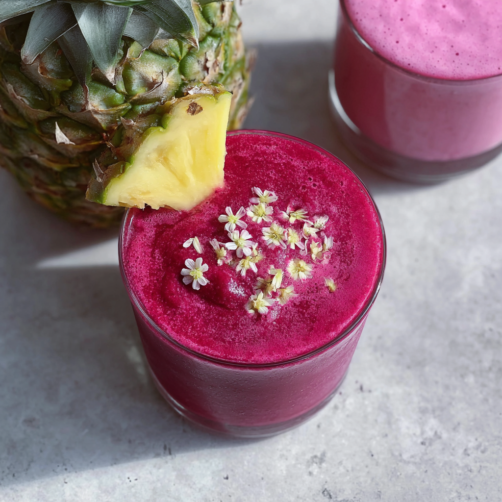 Pineapple & Beet Smoothie (Banana-Free) - all moms recipes