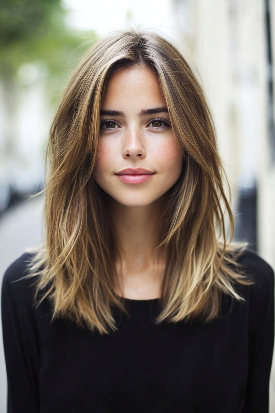 12+ Shoulder-Length Haircuts with Balanced Shape and Easy Maintenance ...