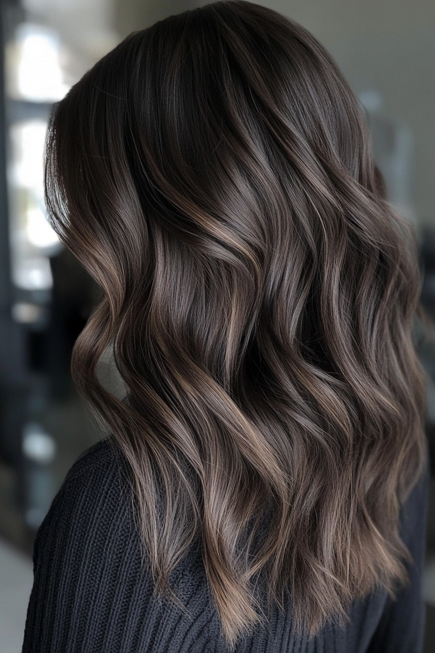 13+ Subtle Highlight Hair Ideas That Enhance Dark Hair Naturally - Glam ...