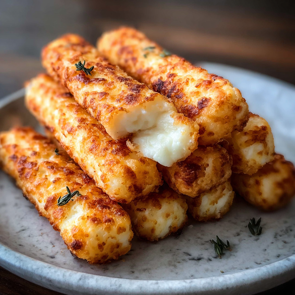 Deliciously Cheesy Cottage Cheese Sticks