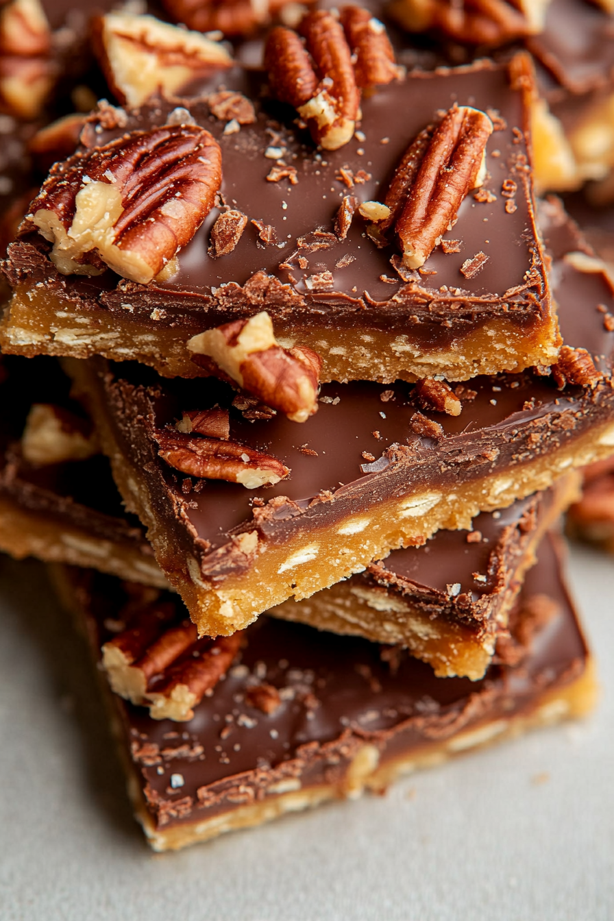 Easy Christmas Crackers Saltine Toffee Recipe