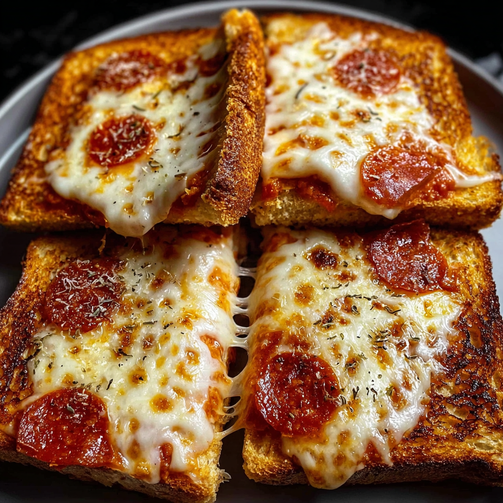Quick Air Fryer Pizza Toasties