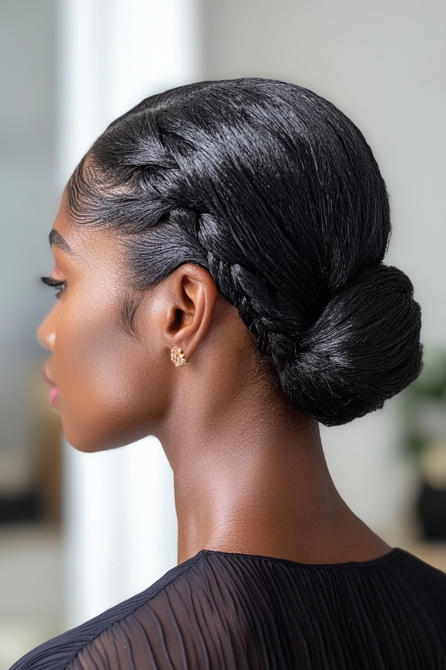 19+ Cute Ways to Wear Your Hair Up (Top Knots & Face-Framing Looks ...
