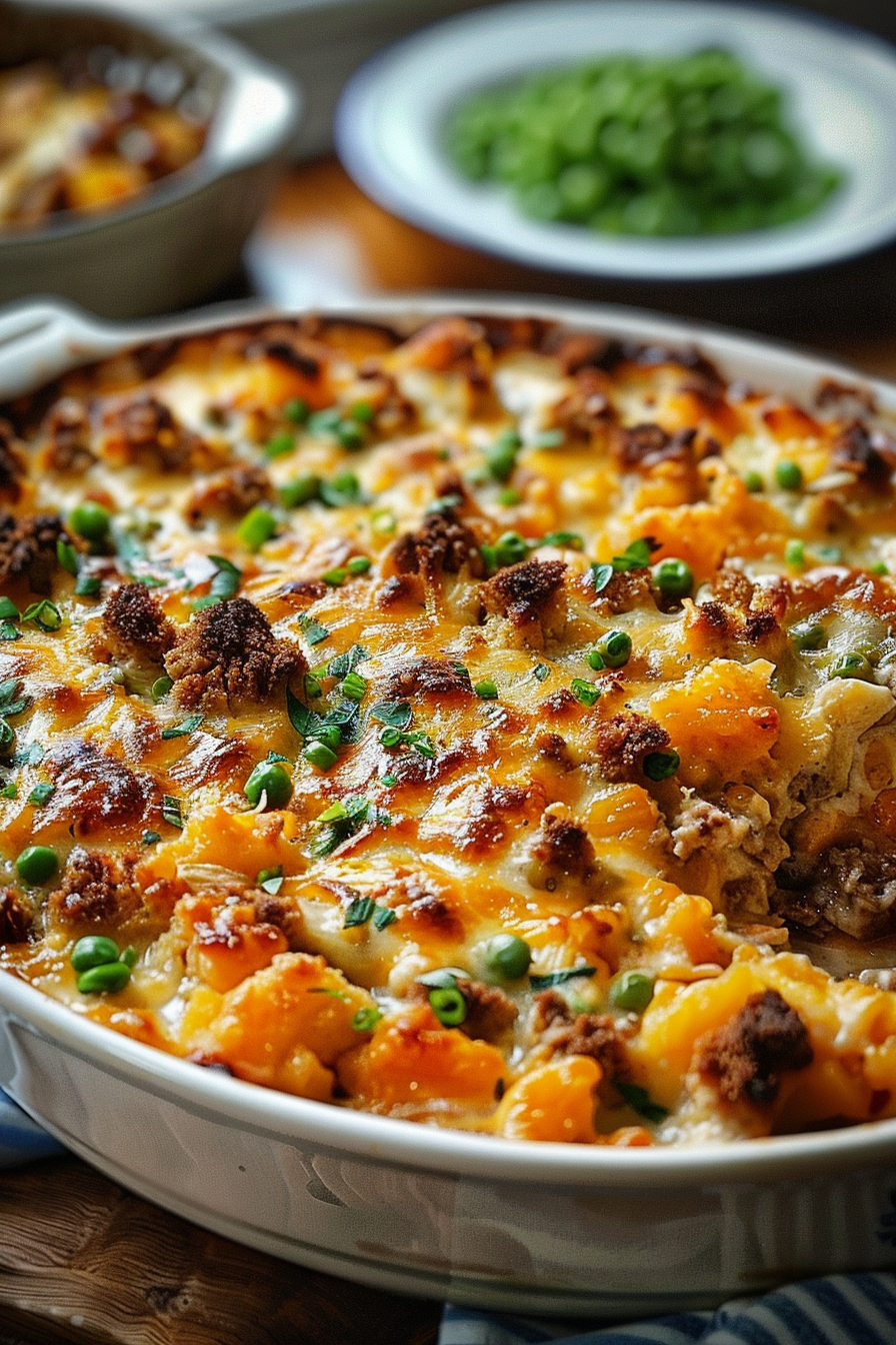 Easy Amish Sunday Savior Casserole Recipe - Quick Tasty Kitchen – Fast ...