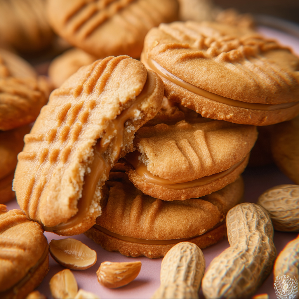 Homemade Nutter Butter Cookies