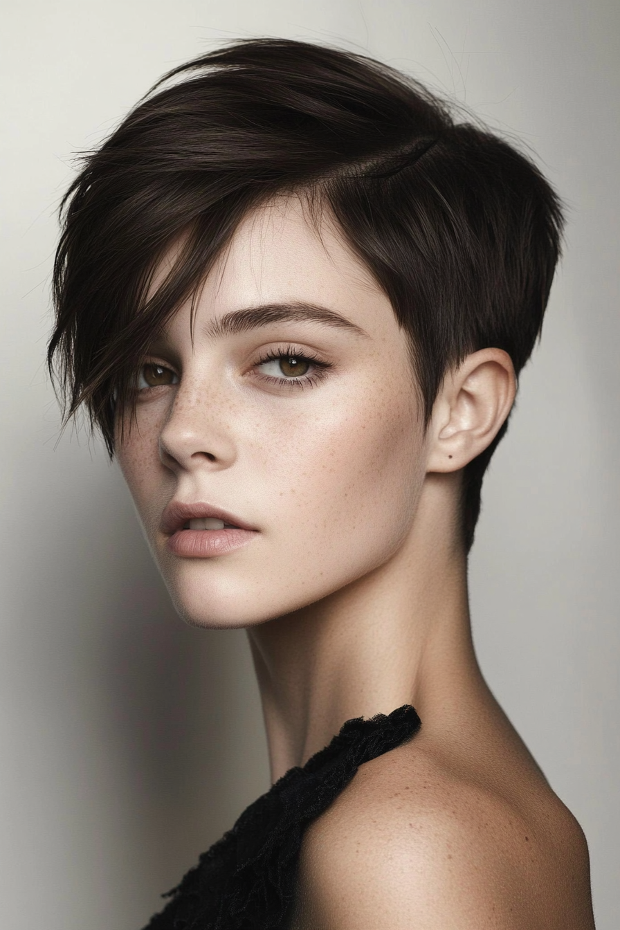 14+ Structured Short Haircuts with Soft Feminine Edges - Glam Hair Nails